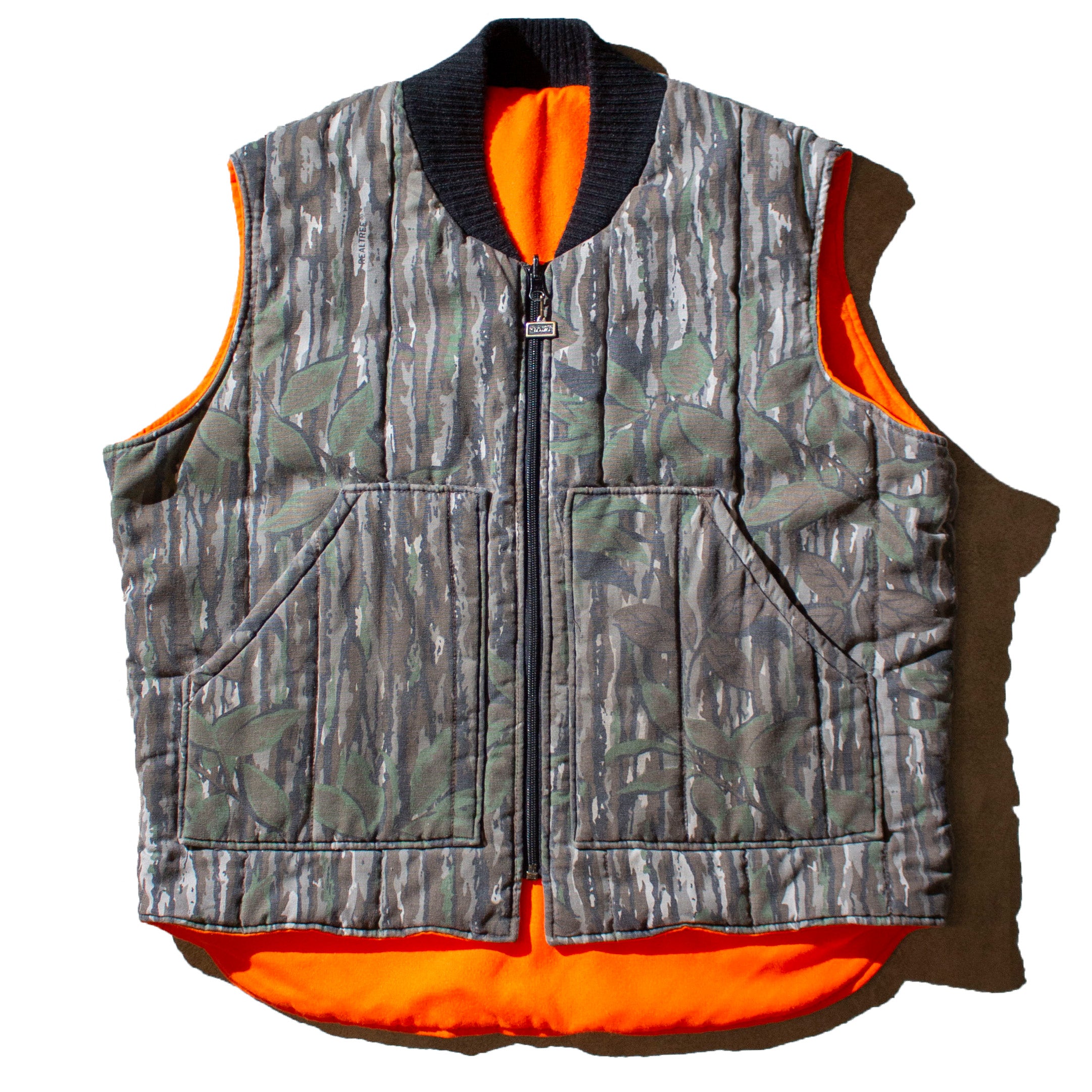 Realtree Camo Reversible Vest Made in U.S.A.【L-M】 – FRAT STORE