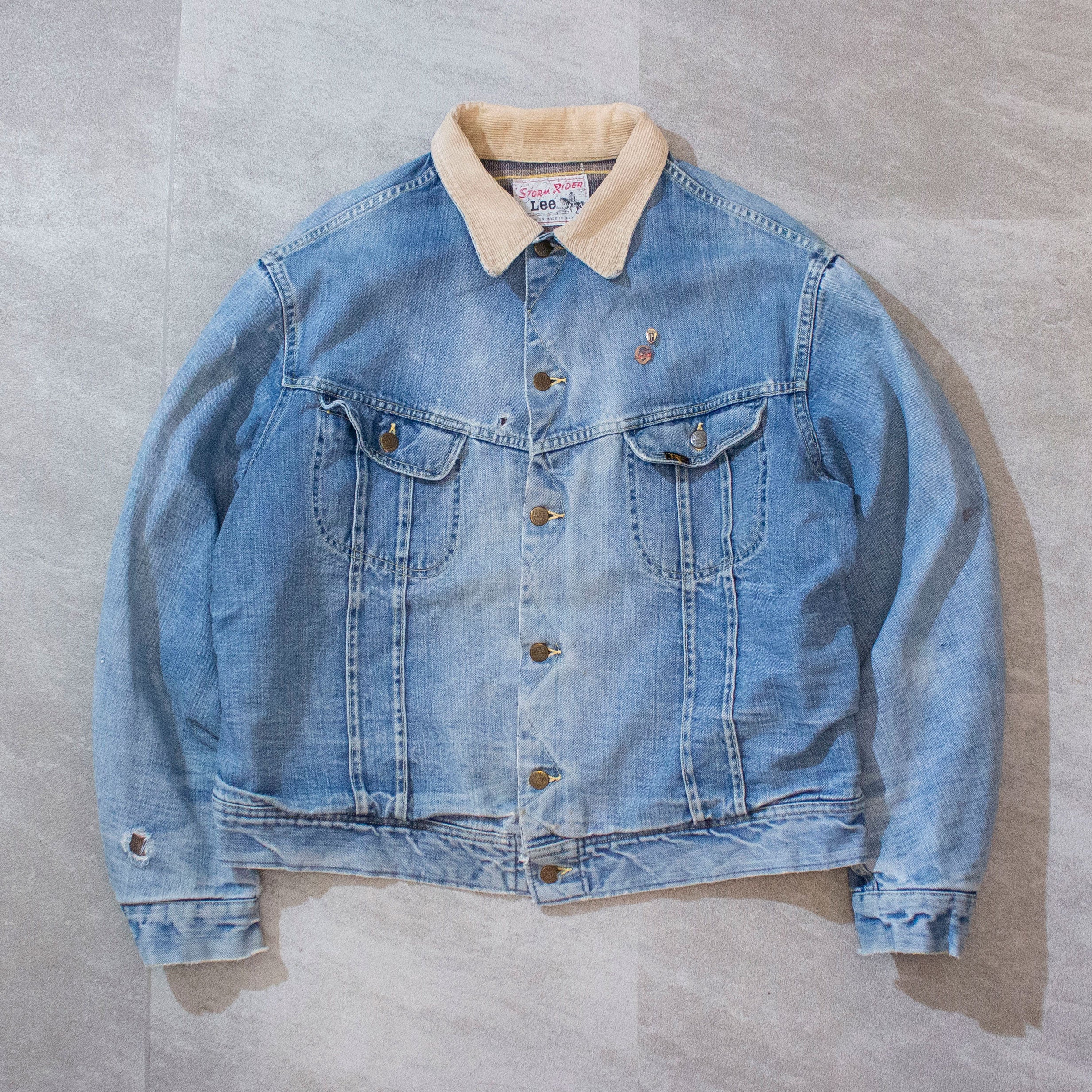 STORM RIDER Denim Jacket Made in USA – FRAT STORE